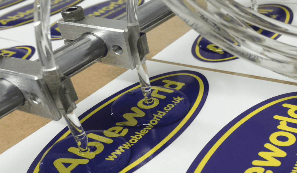 Domed 3d Labels - Full Colour Print Oval - The Label People