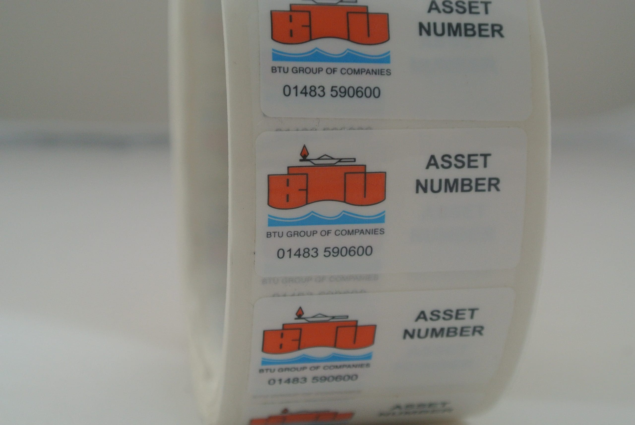 Office Asset Labels Custom Designs for Marking Equipment - The Label People