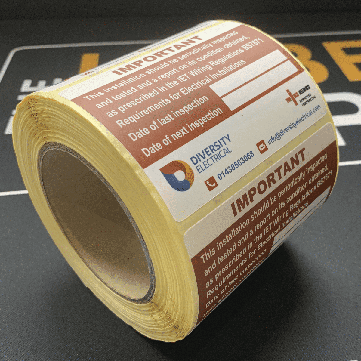 Full Colour Periodic Labels Custom Design - The Label People