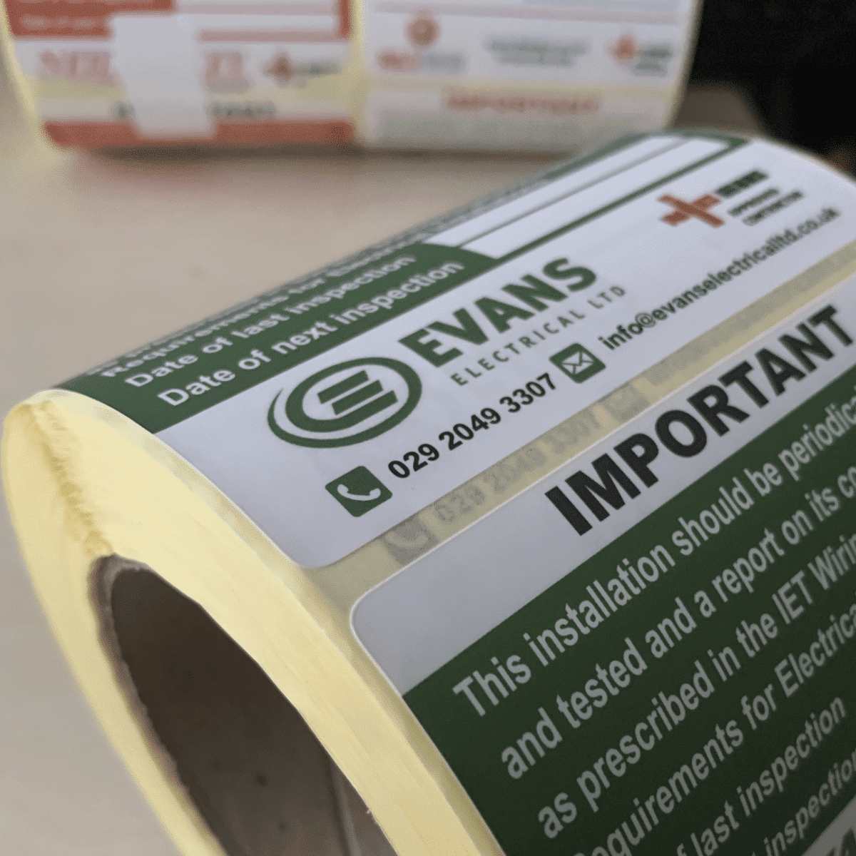 Full Colour Periodic Labels Custom Design - The Label People